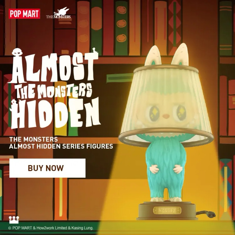 [พร้อมส่งในไทย]🇹🇭Labubu THE MONSTERS Almost Hidden แบบระบุตัว ของแท้💯 | Shopee Thailand