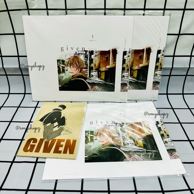 *ติดจองงดกด* [พร้อมส่ง] พรีเมียม Given animate Japan🇯🇵 | Shopee Thailand