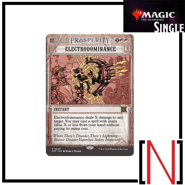 [MTG][Single][OTP] Electrodominance ระดับ Rare [ภาษาอังกฤษ] | Shopee ...