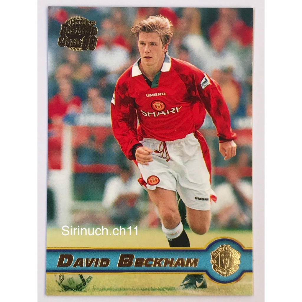 การ์ด David Beckham Merlin's Premier Gold 98 | Shopee Thailand