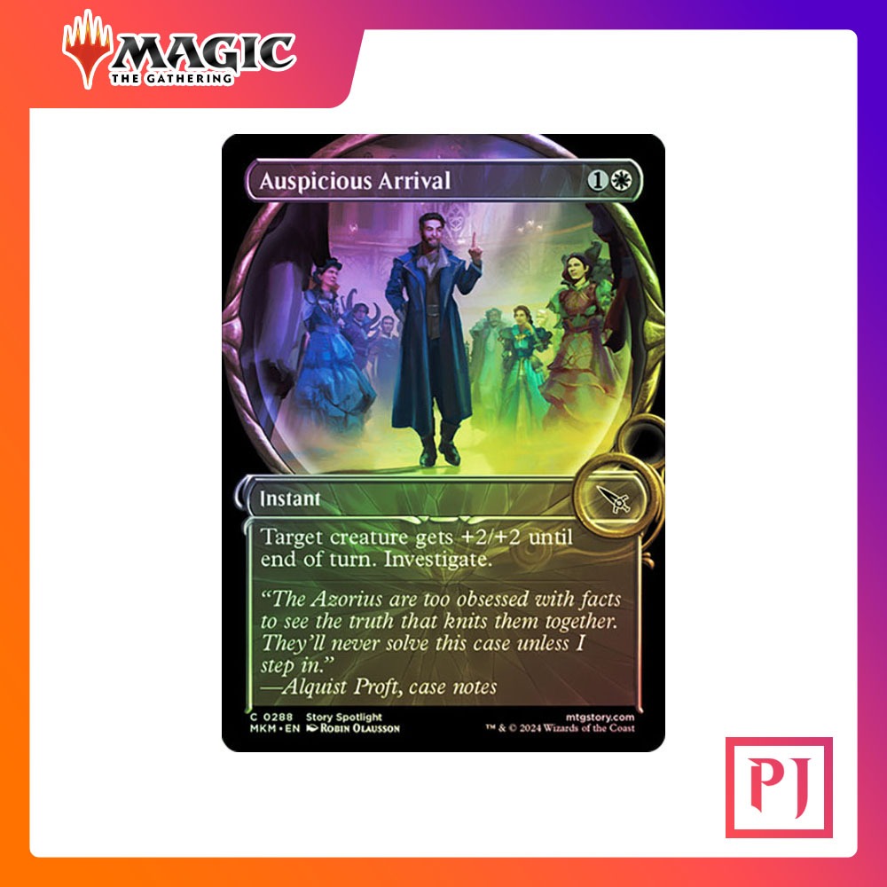 [MTG] Auspicious Arrival (Showcase) [MKM] [WHITE] [COMMON] [FOIL] [ENG ...