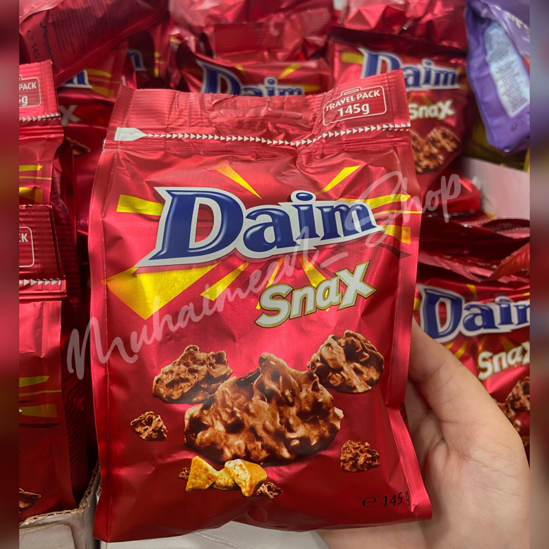 Daim Snaxขนมช็อกโกแลต ปริมาณ145 กรัม | Shopee Thailand