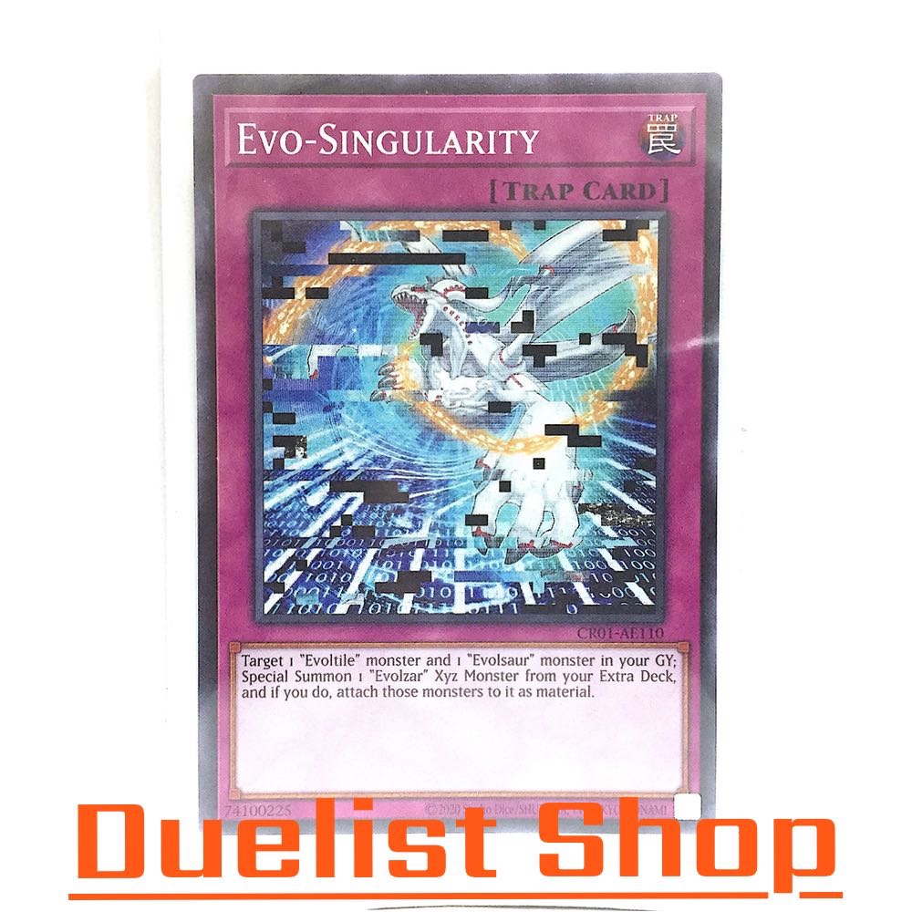 Evo-Singularity (N) Trap [Normal] ชุด CR01-AE110 การ์ดยูกิโอ (Yu-Gi-Oh!) OCG Asia ENG | Shopee ...