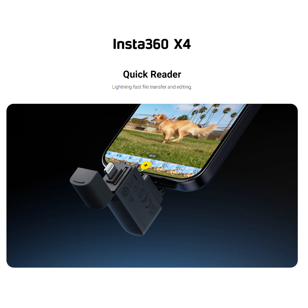 Insta360 X4 Quick Reader | Shopee Thailand