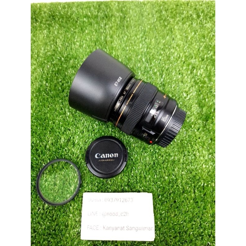 เลนส์ Canon EF 85mm F1.8 หมดประกันร้าน สภาพดี | Shopee Thailand
