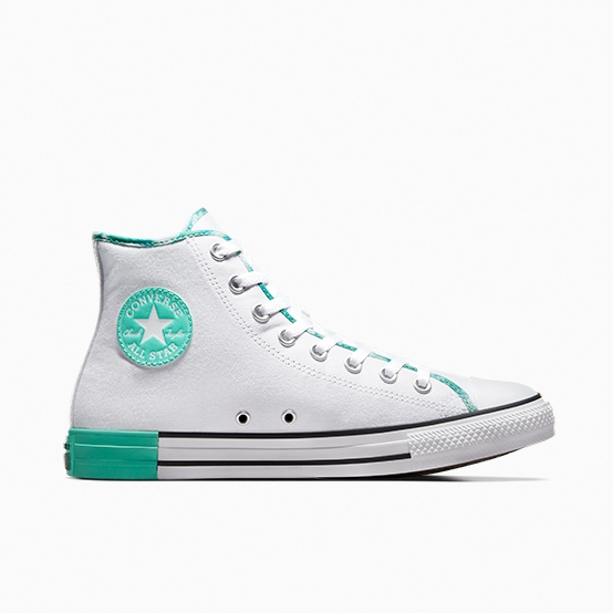 CONVERSE รองเท้าผ้าใบ รุ่น CTAS SPRAY PAINT HI WHITE - A03413CM_U3WTXX ...
