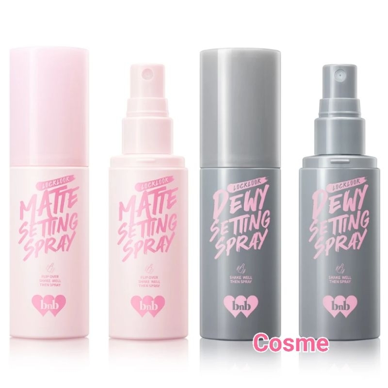 bnb barenbliss Locklook Matte Setting Spray สเปรย์ล็อคเครื่องสำอาง คุม ...