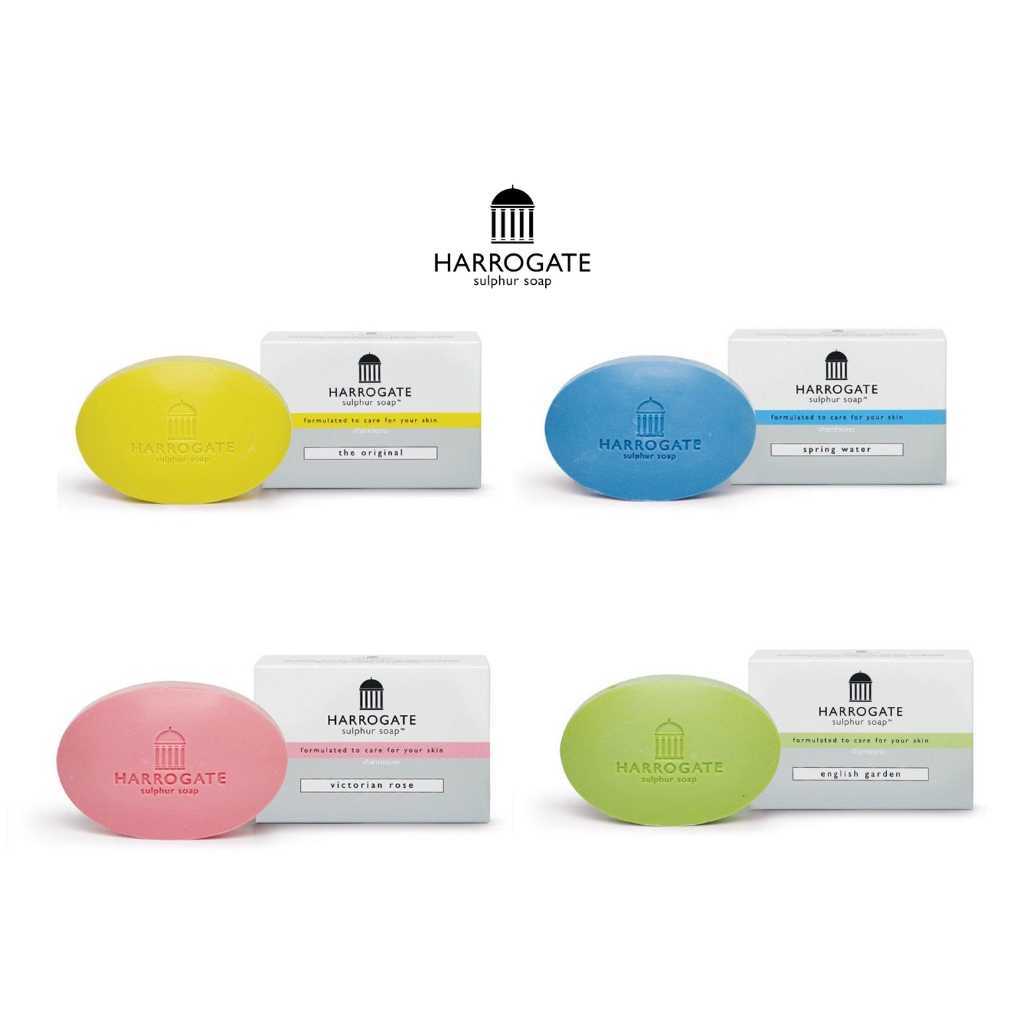 Harrogate soap สบู่ ฮาร์โรเกต 50g ของแท้ ผลิตภัณฑ์ทำความสะอาดและบำรุง ...