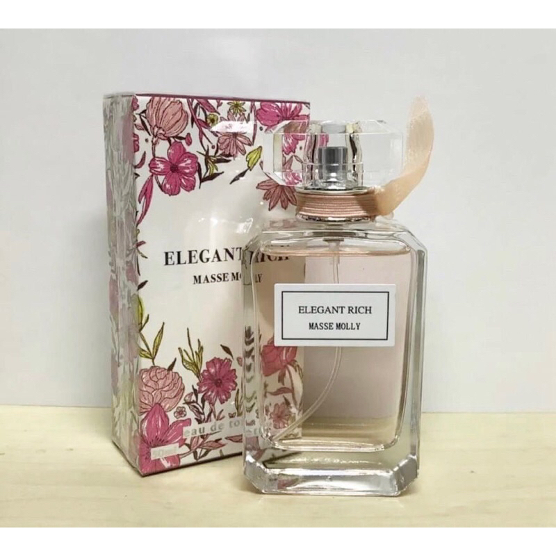 น้ำหอมสำหรับผู้หญิง กลิ่นหอมหรูหรา ระดับน้ำหอมแบรนด์ Masse molly ELEGANT RICH Eau de Toilette ...