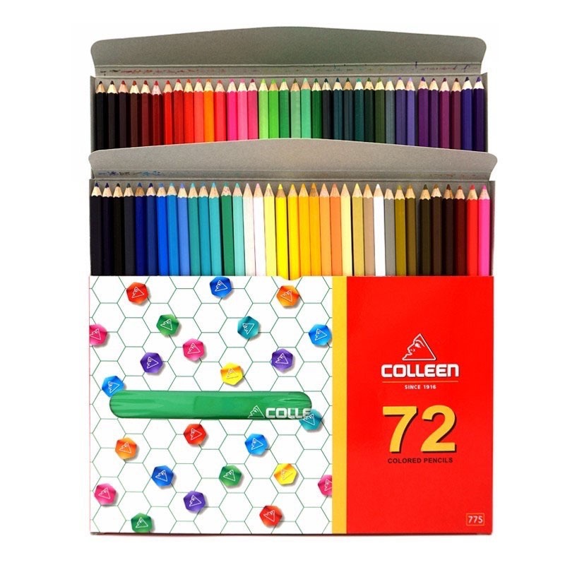 สีไม้คลอลีน สี colleen 72 สี รุ่น 775 | Shopee Thailand