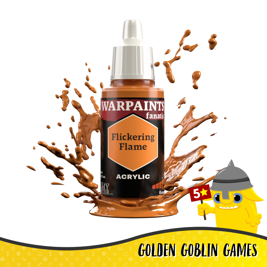 Warpaints Fanatic: Acrylic: Flickering Flame (F10) | Shopee Thailand