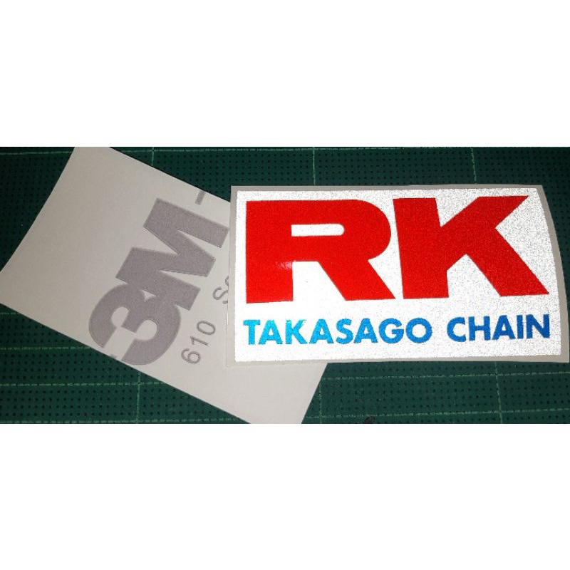 สติ๊กเกอร์ #สติ๊กเกอร์RK #สเตอร์รถ #RKงานตัดประกอบ 3Mสะท้อนแสง | Shopee ...