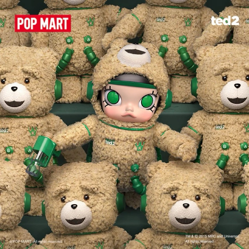 💚POP MART MEGA SPACE MOLLY 400% Ted 2 Limited Edition | Shopee Thailand