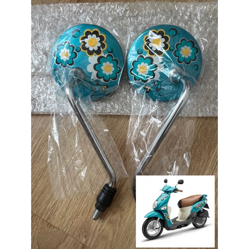 กระจกมองหลัง กระจกข้างYamaha Fiore ฟีโอเร่ สีฟ้า ขวา ซ้าย แท้ | Shopee ...