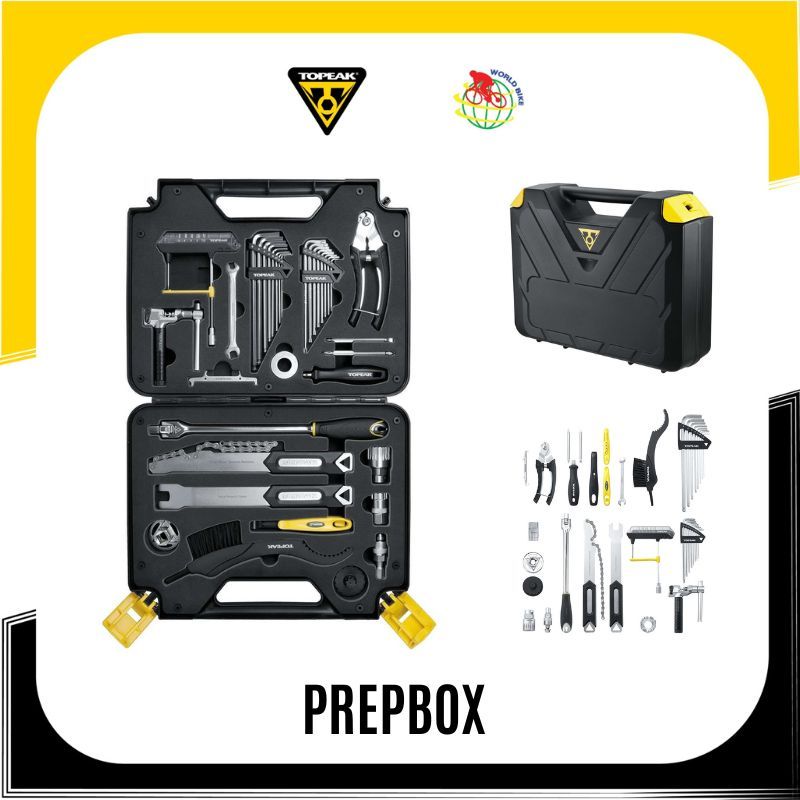 ชุดกล่องเครื่องมือจักรยานเอนกประสงค์ 55 ฟังก์ชั่น Topeak รุ่น Prepbox | Shopee Thailand