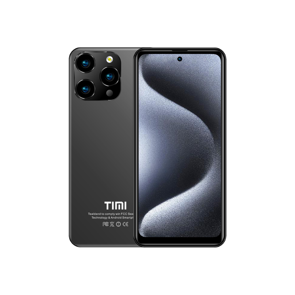 TIMI T20 (6+128GB) โทรศัพท์ Android13 จอใหญ6.92 นิ้ว(เล่นได้2หน้าจอ) แบตเตอรี่6500mAh กล้อง13MP ...