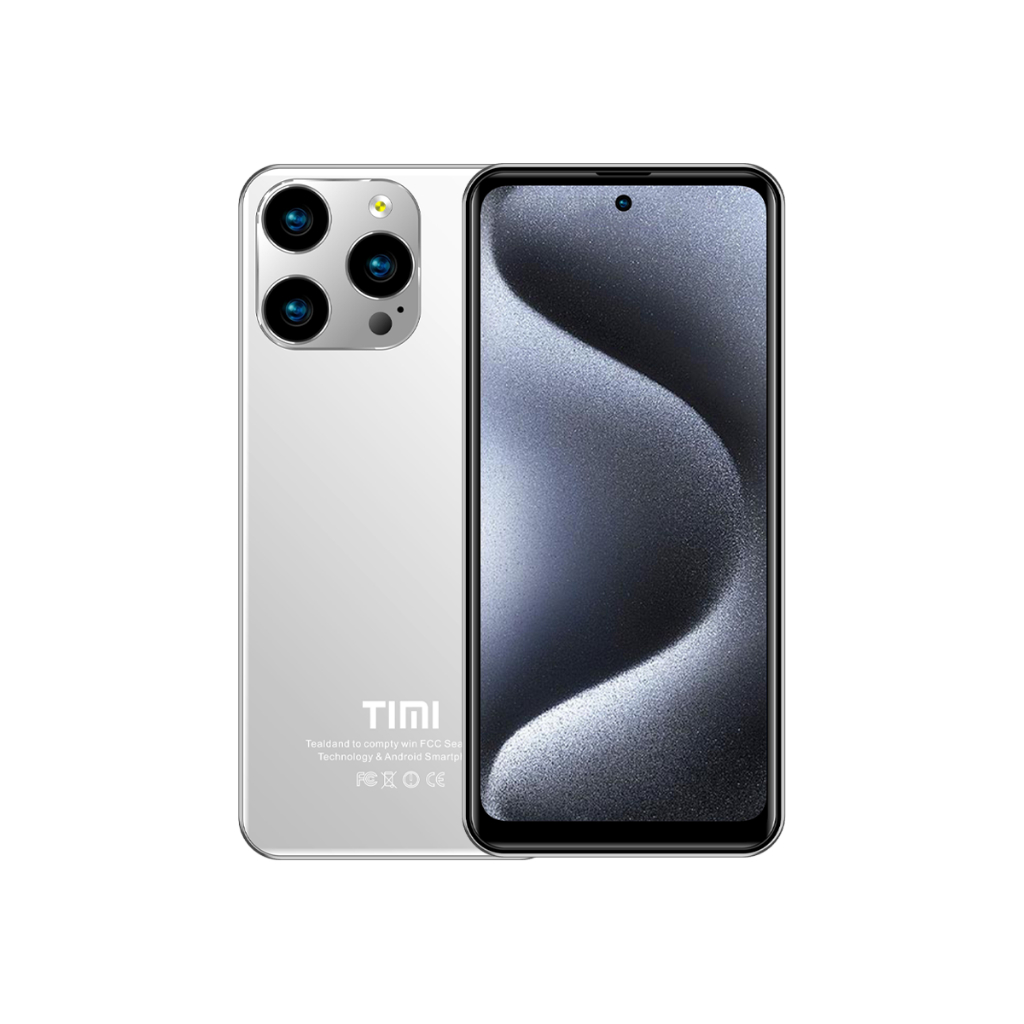 TIMI T20 (6+128GB) โทรศัพท์ Android13 จอใหญ6.92 นิ้ว(เล่นได้2หน้าจอ) แบตเตอรี่6500mAh กล้อง13MP ...