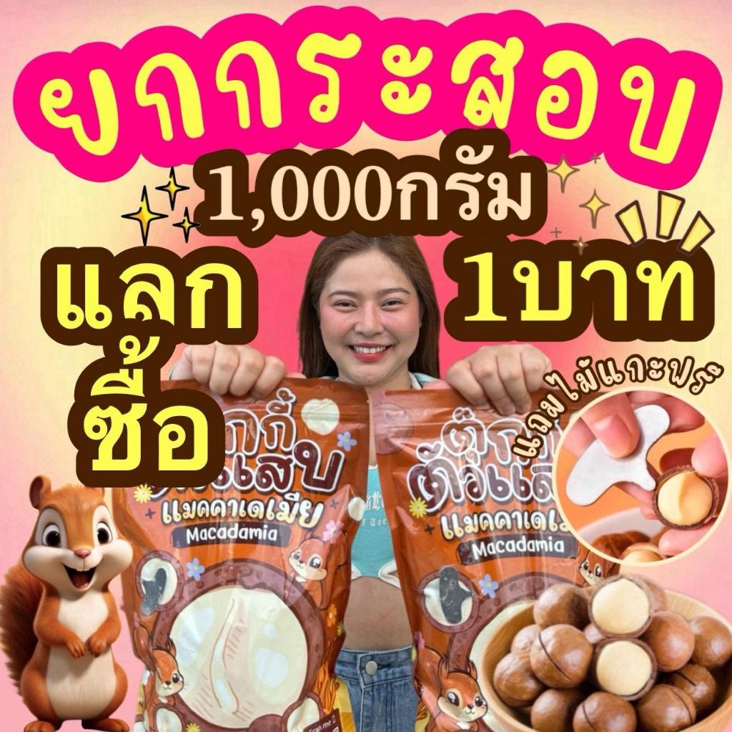 (ส่งด่วน) แมคคาเดเมีย เม็ดใหญ่ เปลือกบาง เนื้อเยอะ ตุ๊กกี้ตัวแสบ 1,000g. | Shopee Thailand