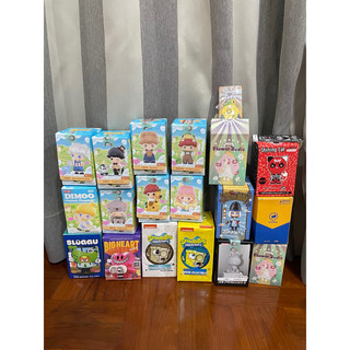 กล่องสุ่ม Popmart Art toy Dimoo Chaka Pino jelly Spongbob Powerpuff ...