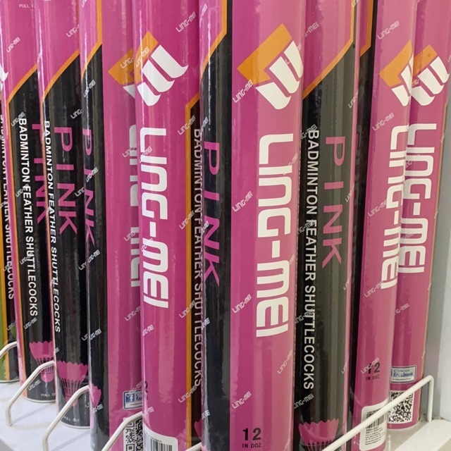 ลูกแบดมินตัน Ling-Mei Pink เทียบเท่ากับ Ling-Mei 60 (สินค้าลิขสิทธิ์แท้ ...