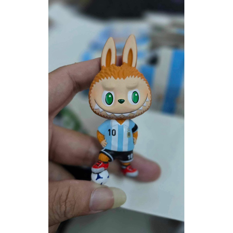 [พร้อมส่ง] LABUBU Argentina football figure handsome | Shopee Thailand