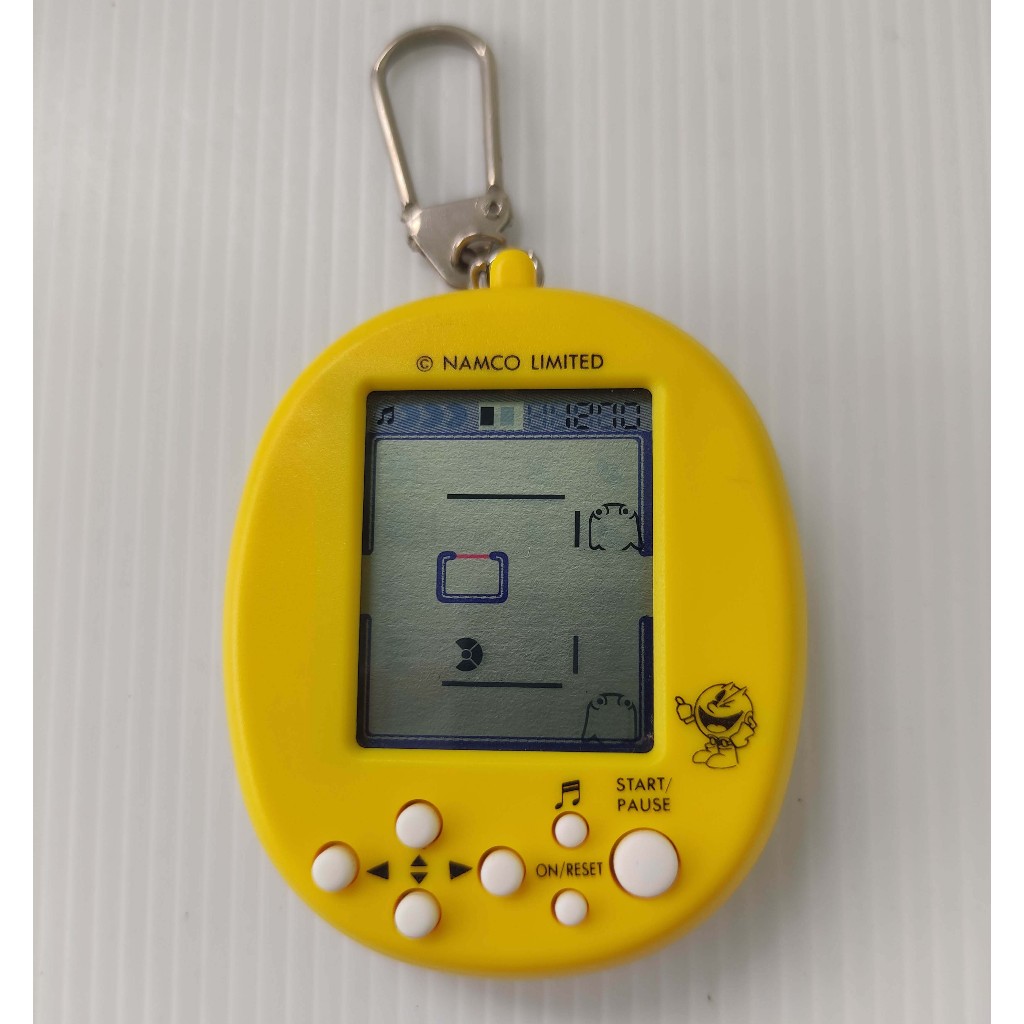 Bandai Pac Man LCD Mame Game Yellow 1997 เกมส์กด แพ็คแมน PAC-JUNIOR ...