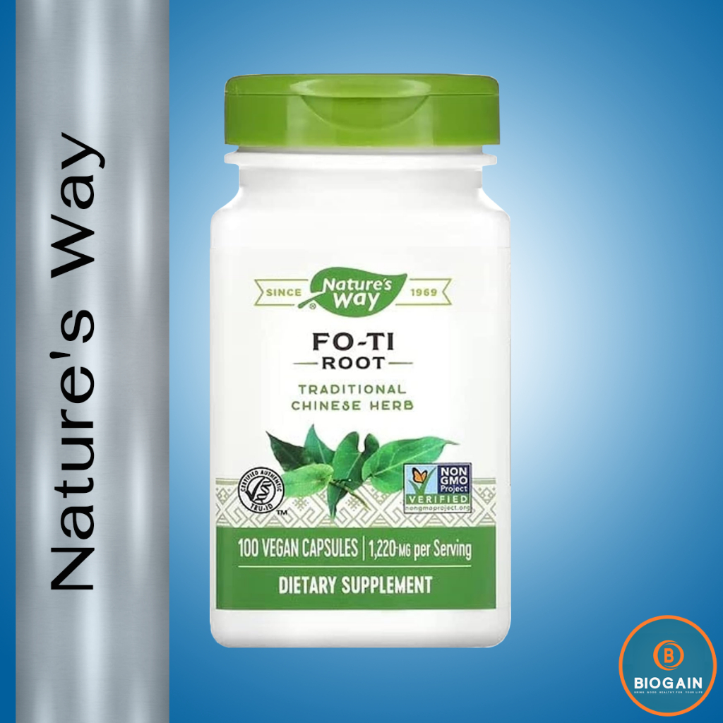 Nature’s Way Fo-Ti Root 610 mg / 100 Caps | Shopee Thailand
