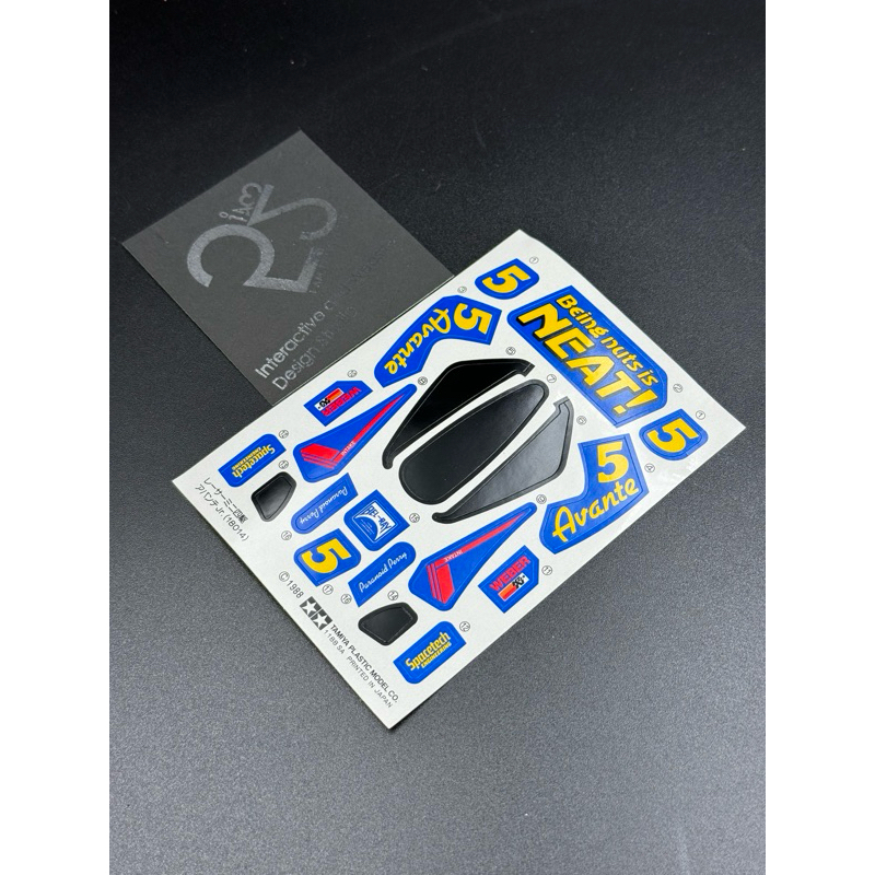 Tamiya mini 4wd sticker ของแท้ | Shopee Thailand