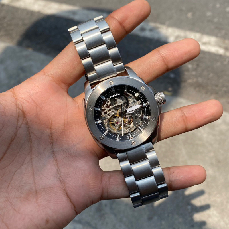 Fossil ME3081 Automatic Skeleton | Shopee Thailand