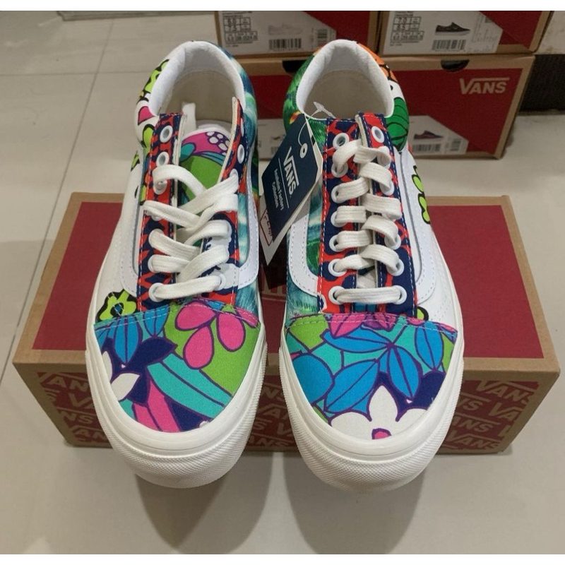 รองเท้า Vans UA Old Skool 36 DX hoffman fabric trainers | Shopee Thailand