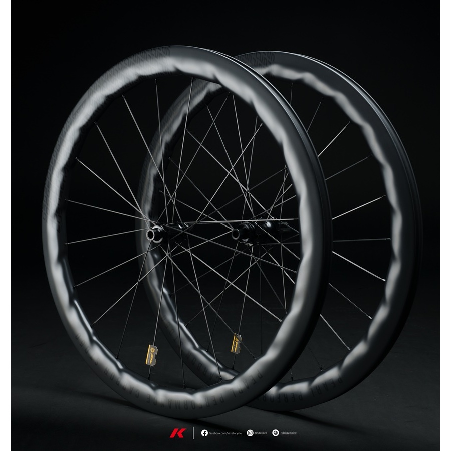ล้อเสือหมอบดิสเบรค Pearl Phantom Serie 50 mm Disc brake | Shopee Thailand