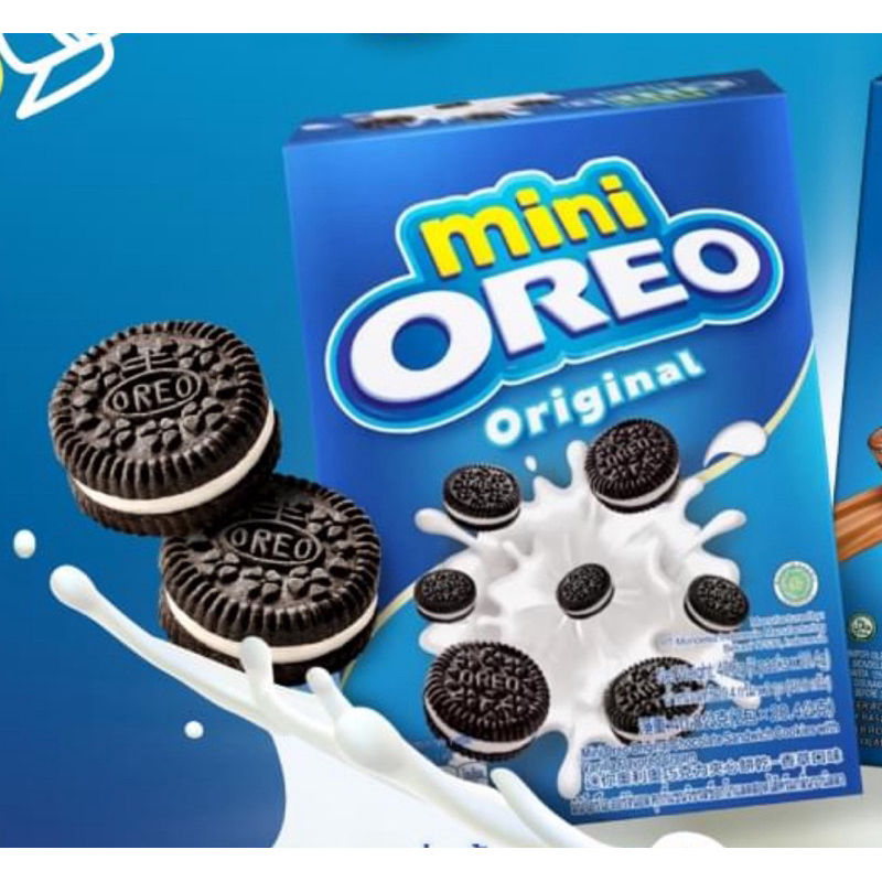 (ยกกล่อง 2 | 10 ห่อ) Mini Oreo ไซด์ 10บ. มินิ โอริโอ exp. มค.2025 ...