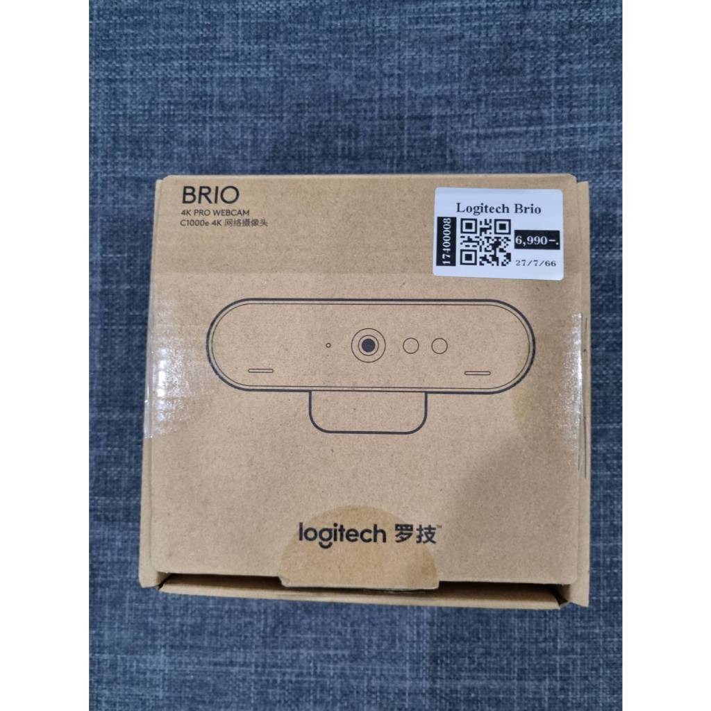Logitech Brio C1000e Ultra 4K HD webcam สภาพมือหนึ่ง | Shopee Thailand