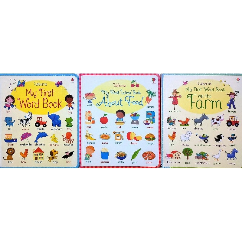 Usborne My First Word Book on the Farm, About Food หนังสือมือสอง ...
