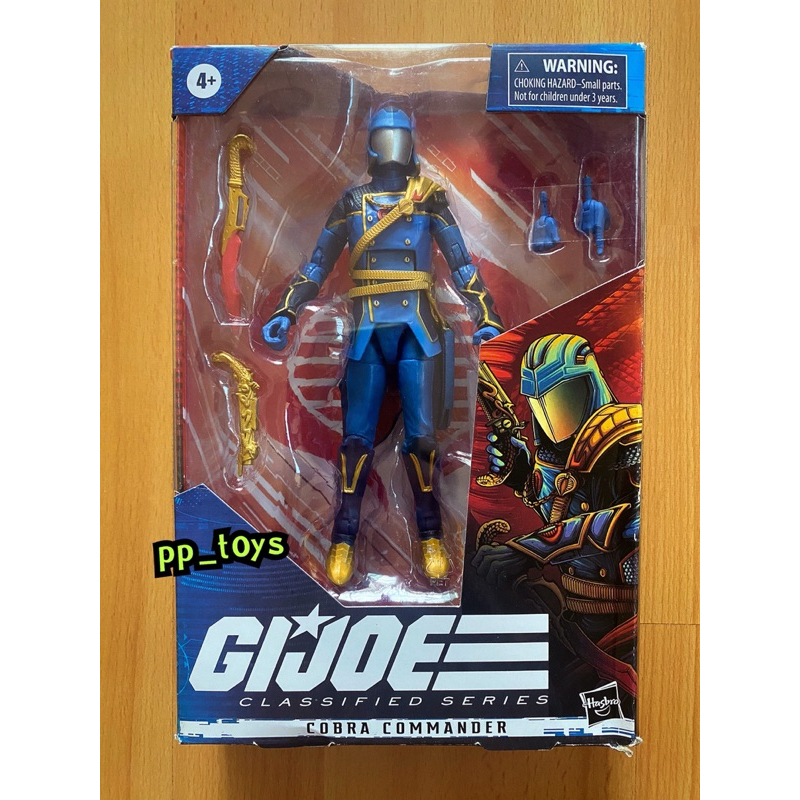 G.I. Joe: Classified Series Cobra Commander 1/12 scale 6” Figure ...