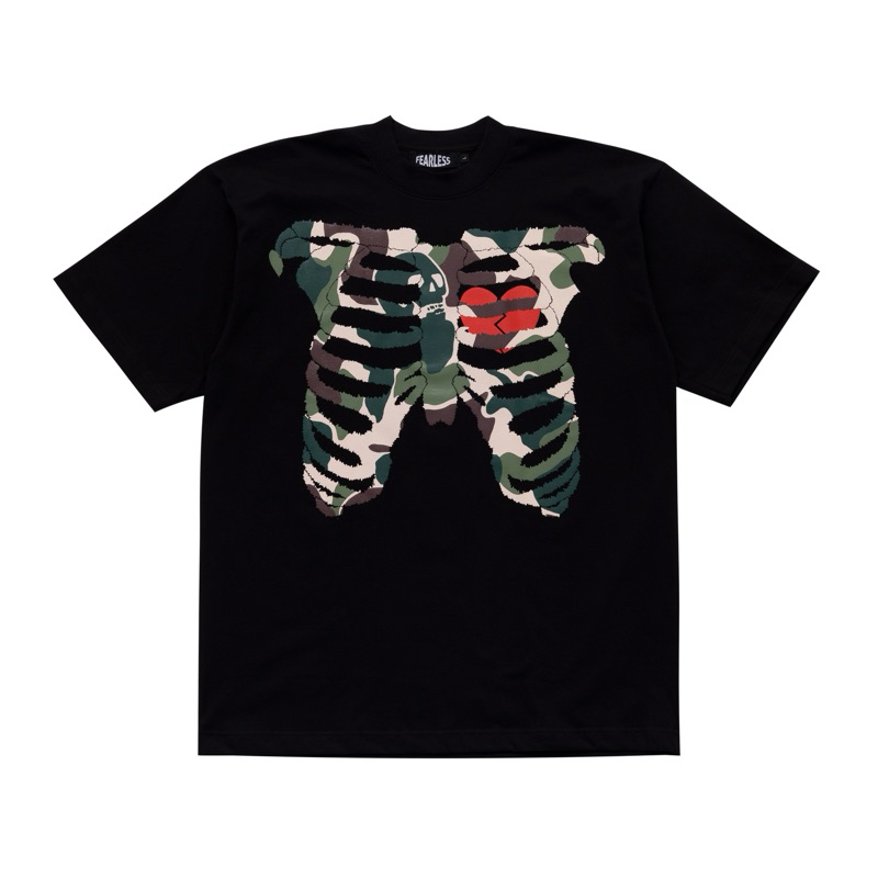 FEARLESS “BONE CAMO” T-SHIRT | Shopee Thailand