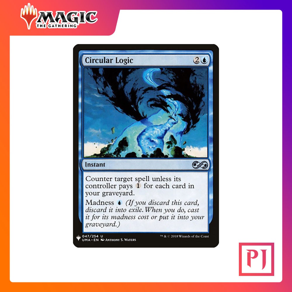 [MTG] Circular Logic [MB1] [BLUE] [UNCOM] [NORMAL] [ENG] (การ์ดเมจิค ...