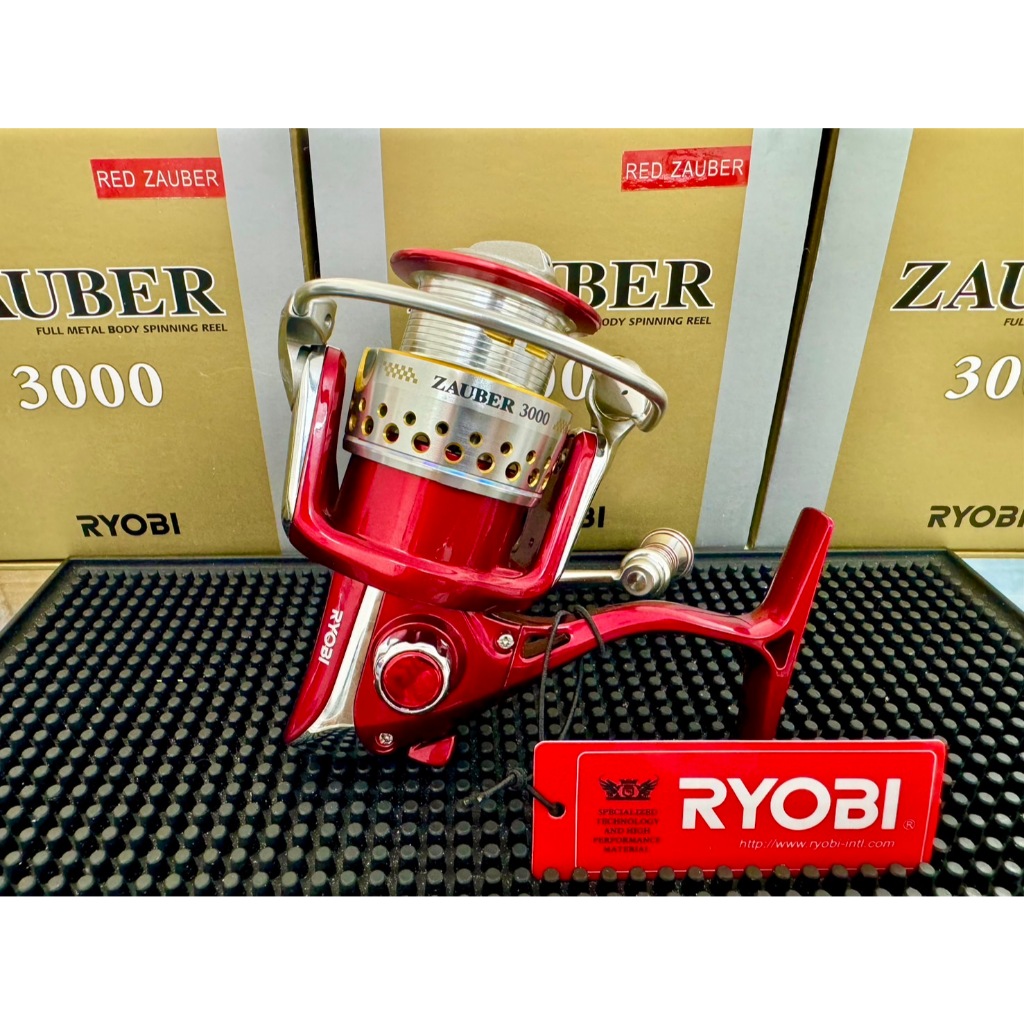 รอก RYOBI ZAUBER RED 3000 สายปลาเกล็ด สายหวาน ไม่ครวพลาด | Shopee Thailand
