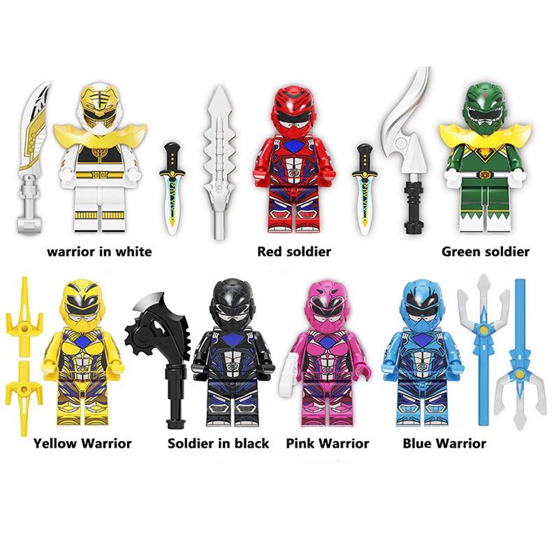 Lego POWER RANGERS บล็อกของเล่นตัวต่อเลโก้พาวเวอร์เรนเจอร์ | Shopee ...