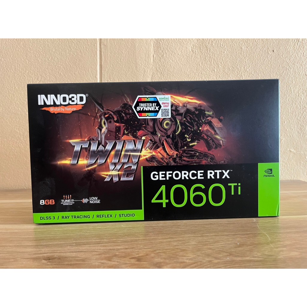 VGA (การ์ดแสดงผล) INNO3D GEFORCE RTX 4060 TI 8GB TWIN X2 - 8GB GDDR6 | Shopee Thailand