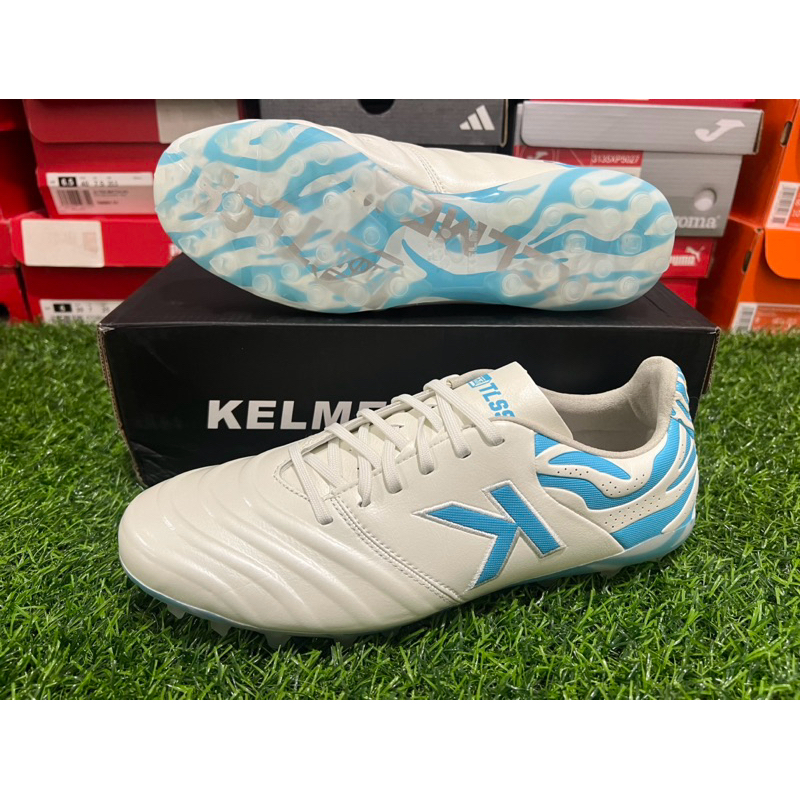 สตั๊ด รองเท้าฟุตบอล Kelme X TLSS MG ตัวท๊อป หนังจิงโจ้ | Shopee Thailand