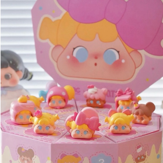 💓🍰🪄(♡♡ Pre-order) Qoqo Mini Face Pink Birthday 🎂(ถึงไทยสื้นเดือนพ.ค.) | Shopee Thailand