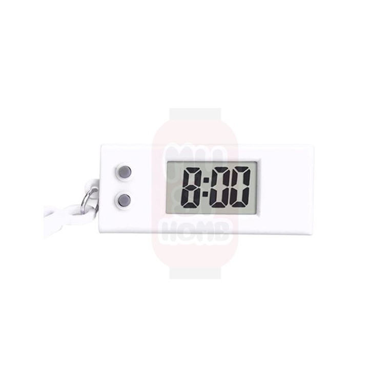 ราคาถูก MUSI HOME E85 นาฬิกาไร้เสียง นาฬิกาจับเวลา นาฬิกาจิ๋ว 2สี ดิจิตอล แบบห้อย สะดวกต่อการ ...