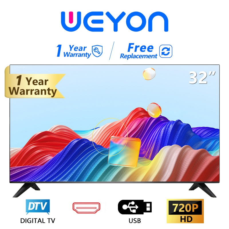 ทีวี WEYON LED TV 40/32/24/21/19/17นิ้ว | Shopee Thailand