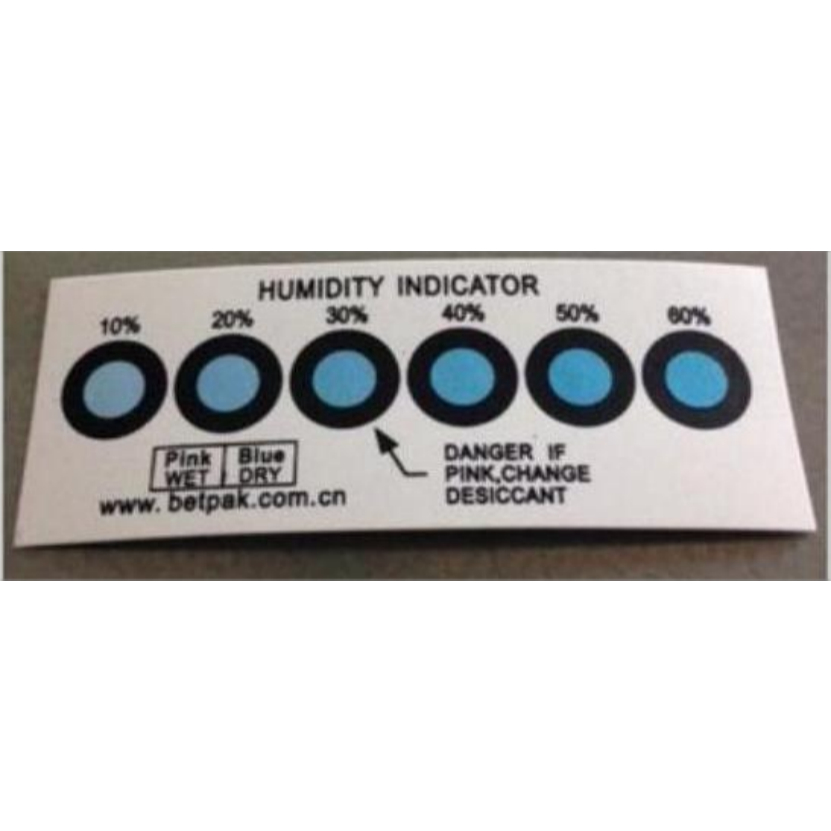 แผ่นวัดความชื้น Humidity Indicator Card | Shopee Thailand