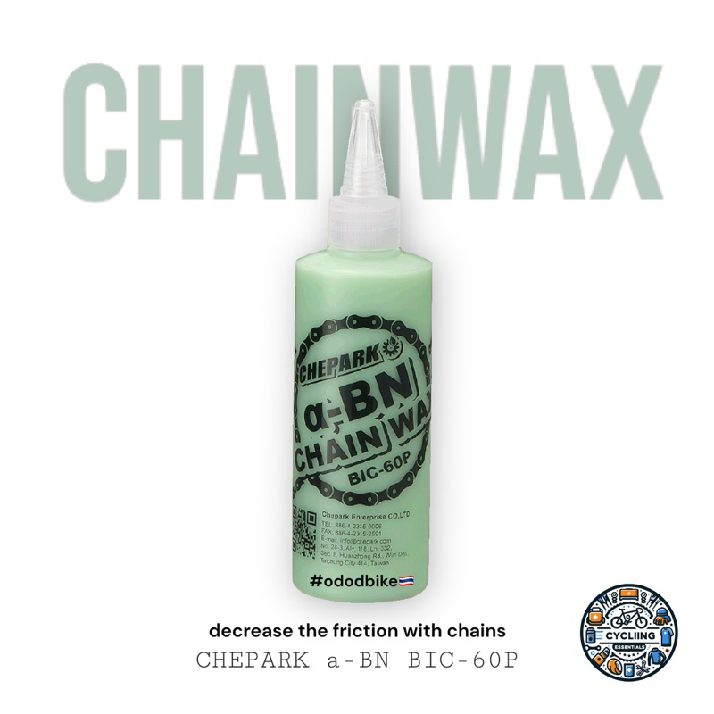 แว๊กโซ่ โซ่ลื่นปริ๊ด CHEPARK a-BN Chain wax รหัส BIC-60P ใช้แทนน้ำยา ...