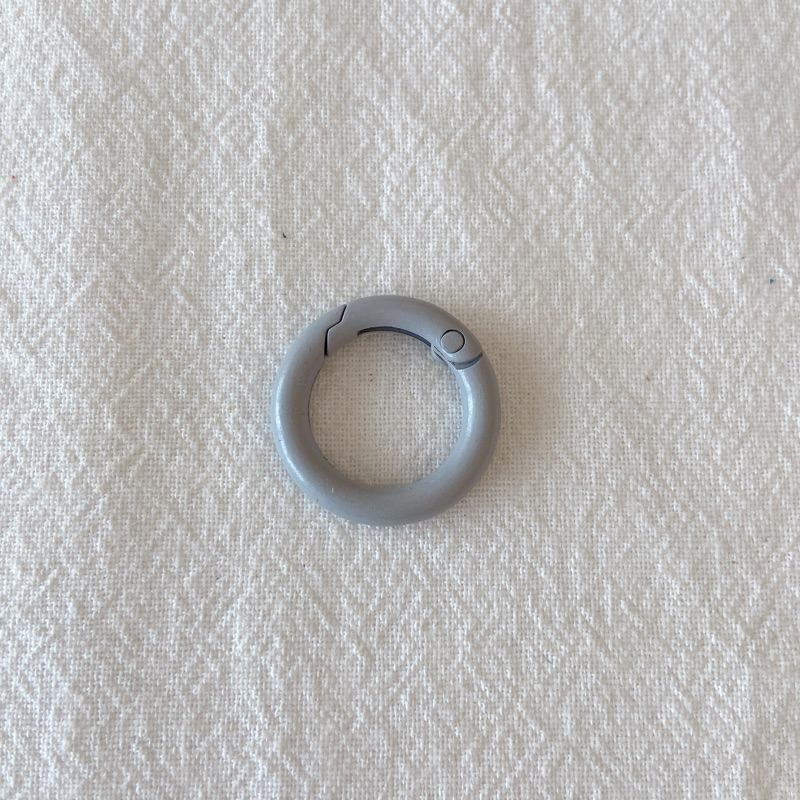 Y027 ตะขอกลมคล้องพวงกุญแจ ขนาด 2.4 cm ห่วงตกแต่งงานdiy | Shopee Thailand