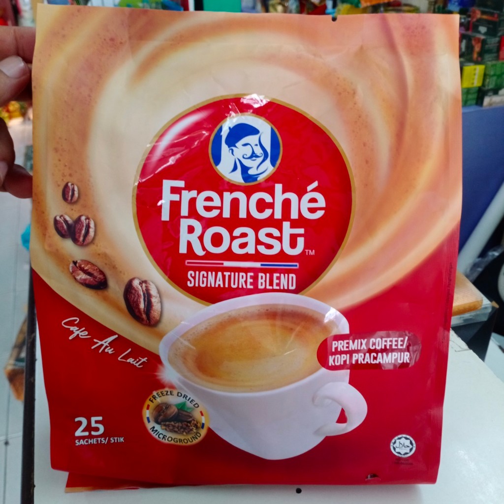 กาแฟเฟรนช์โรสต์ Frenche Roast Coffee French Roast 25x19g HALAL | Shopee ...
