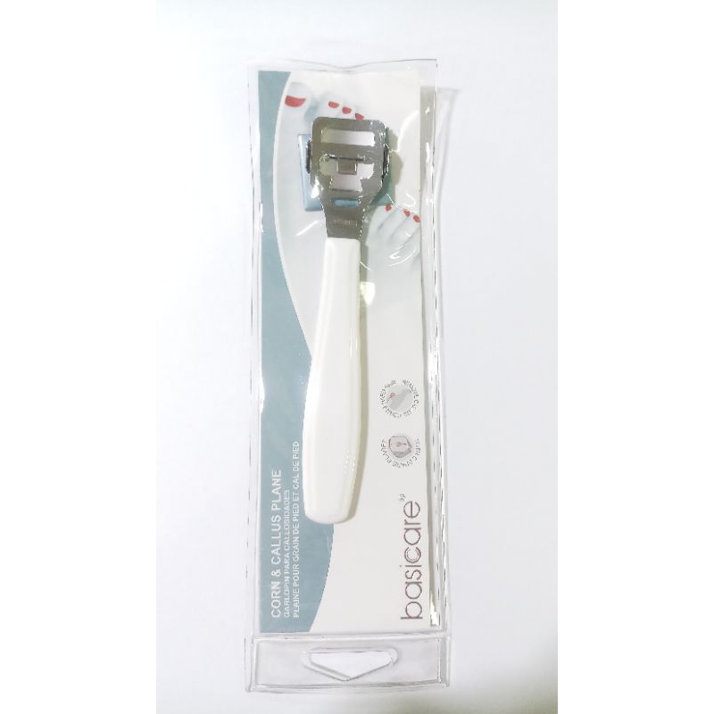 Basicare ที่ขูดส้นเท้า พร้อมใบมีด 5 ใบ | Shopee Thailand