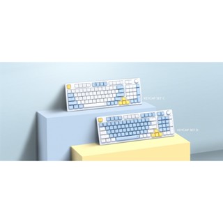 [สินค้ารับประกัน 2 ปี] NUBWO คีย์บอร์ดเกมมิ่ง X801 Mechanical MINI RGB ...